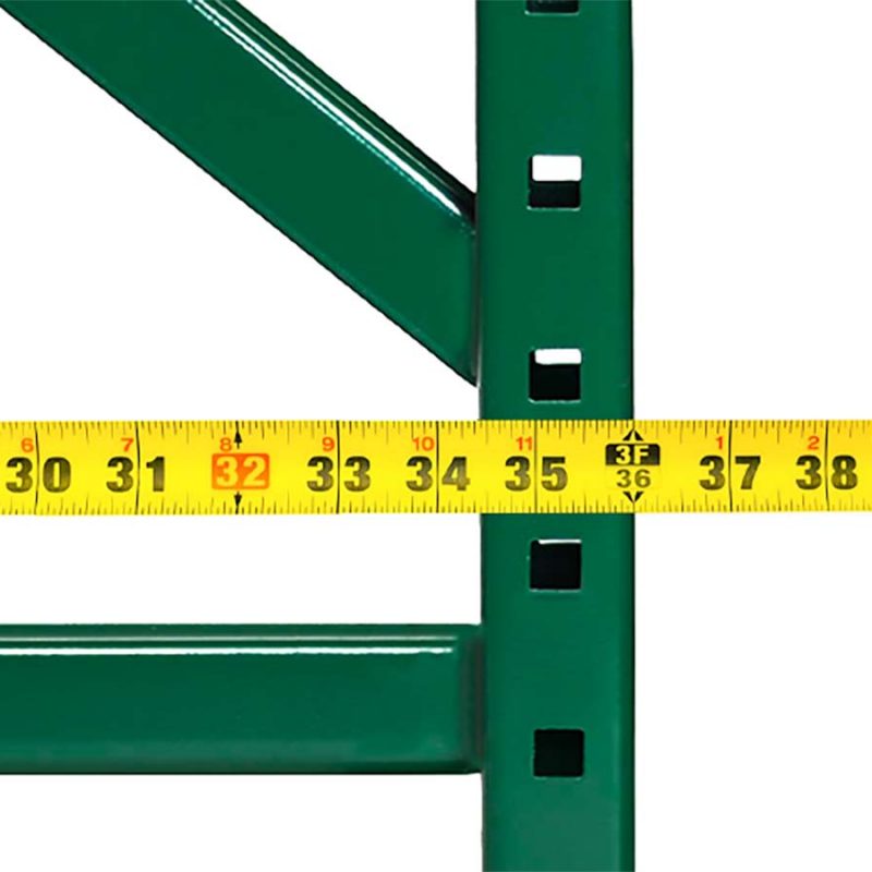 Pallet Rack Frame 42″ Deep x 096″ High 1514 3x4 - Rack Store