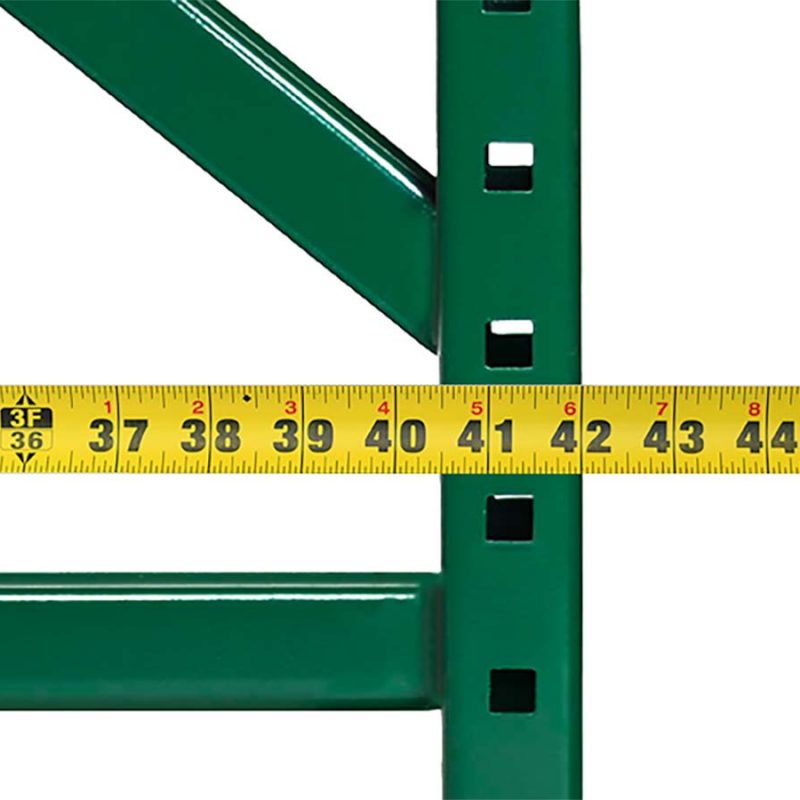 Pallet Rack Frame 42″ Deep x 120″ High 1514 3x4 - Rack Store
