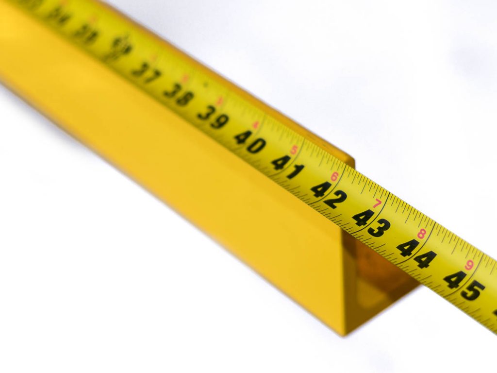 Pallet Rack End Of Row Guard 42" Long Right