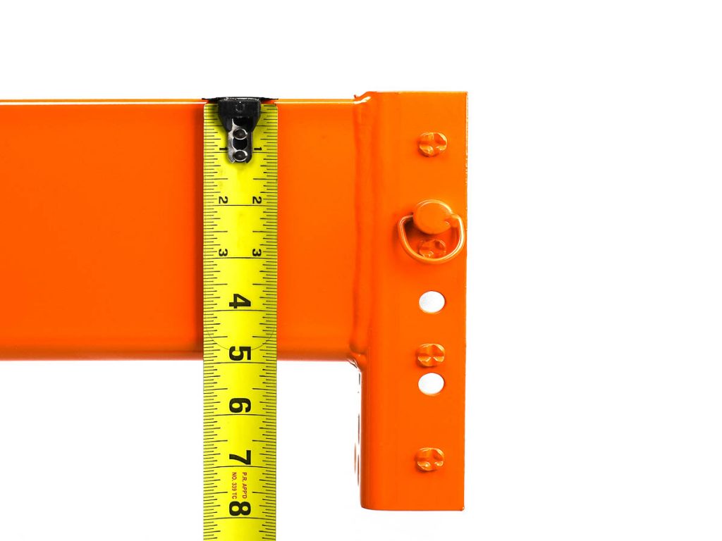 Pallet Rack Beam 096" Long x 5" High - Rack Store