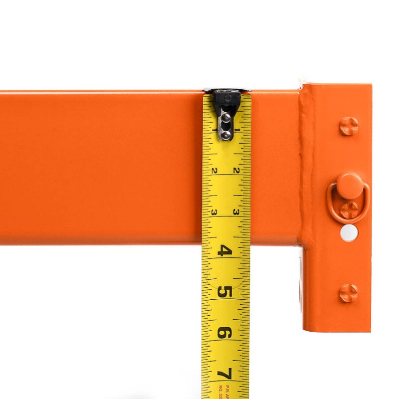 Pallet Rack Beam 096" Long x 3-3/4" High - Rack Store