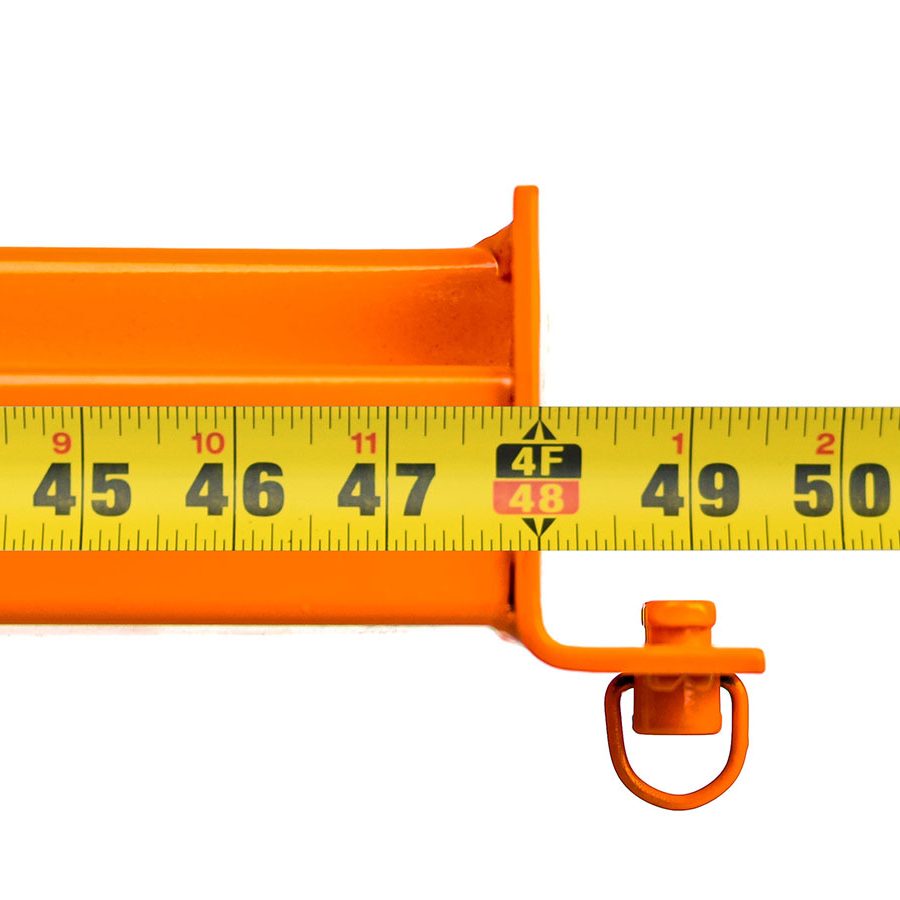 Pallet Rack Beam 048" Long x 2-1/2" High - Rack Store