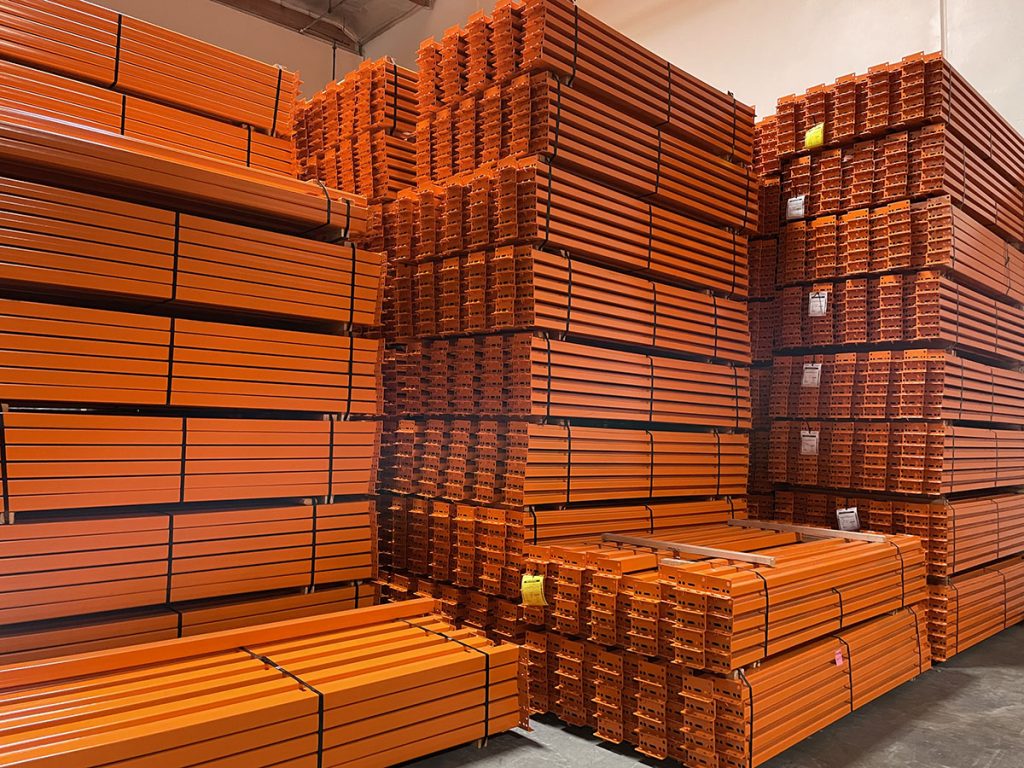 Pallet Rack Beam 048" Long x 2-1/2" High - Rack Store